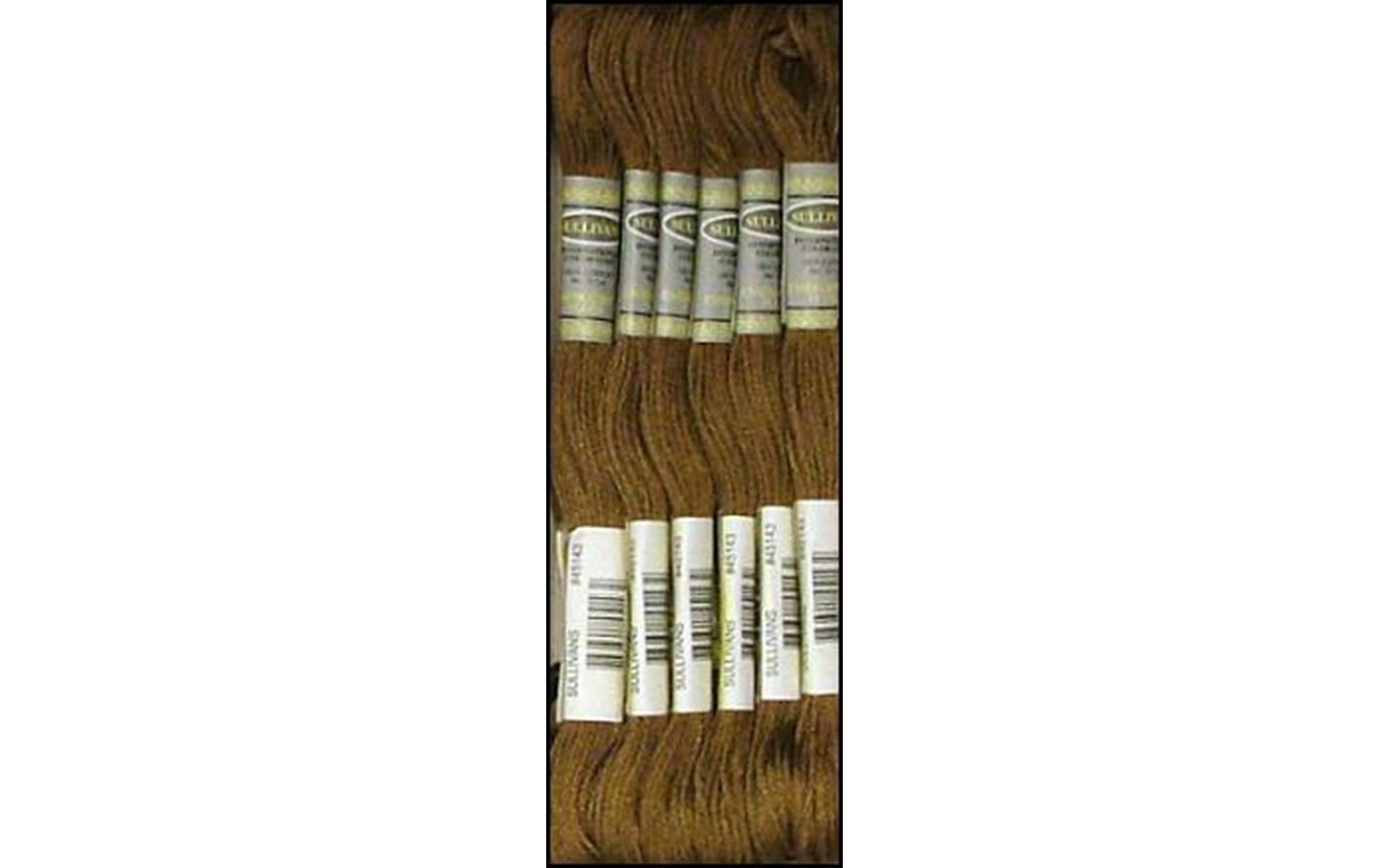 Sullivans Emb Floss 8.7yd Dk Drab Brown - Walmart.com