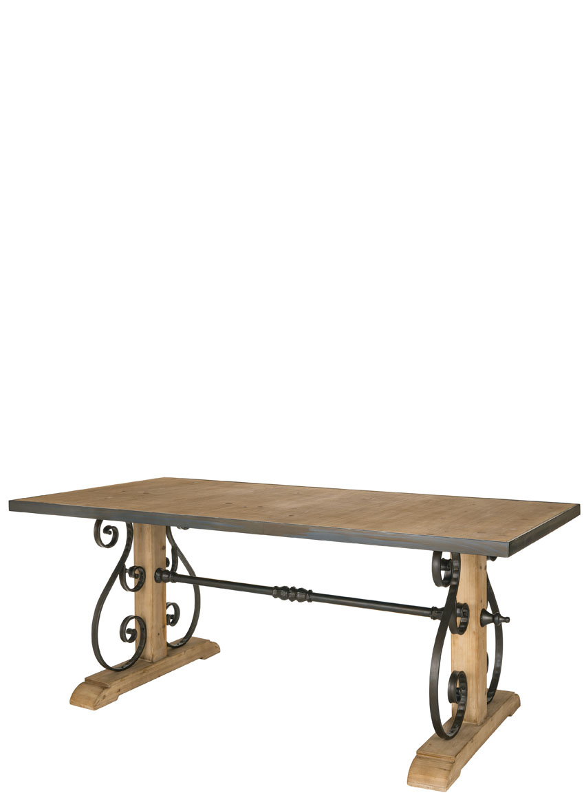 Sullivans Table, Brown - Walmart.com