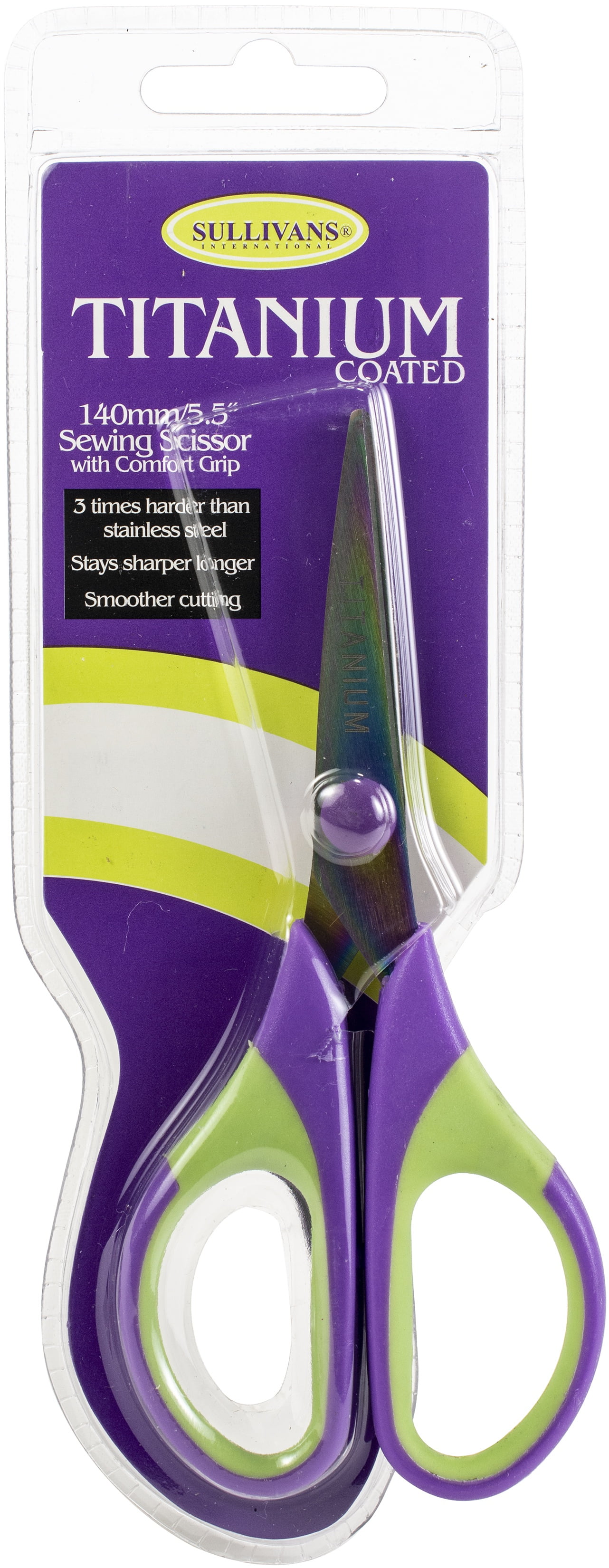 Sullivan's 5-1/2in Titanium Coated Sewing Scissors - Walmart.com