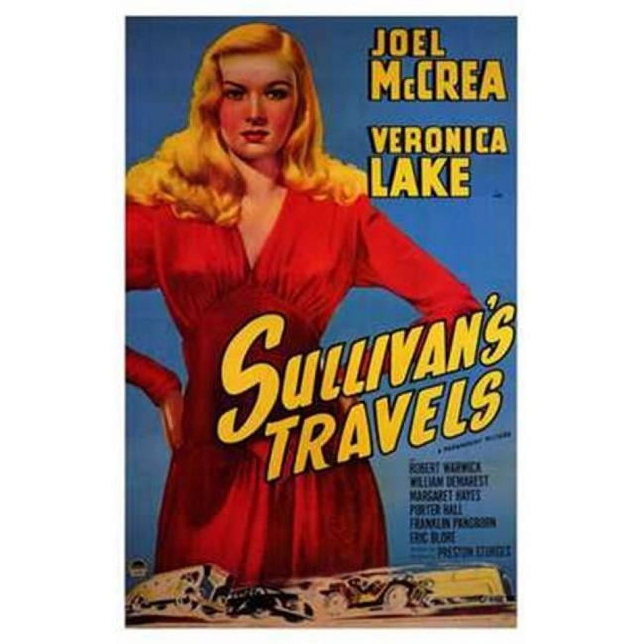 Sullivans Travels Movie Poster - 11 x 17 in. - Walmart.com