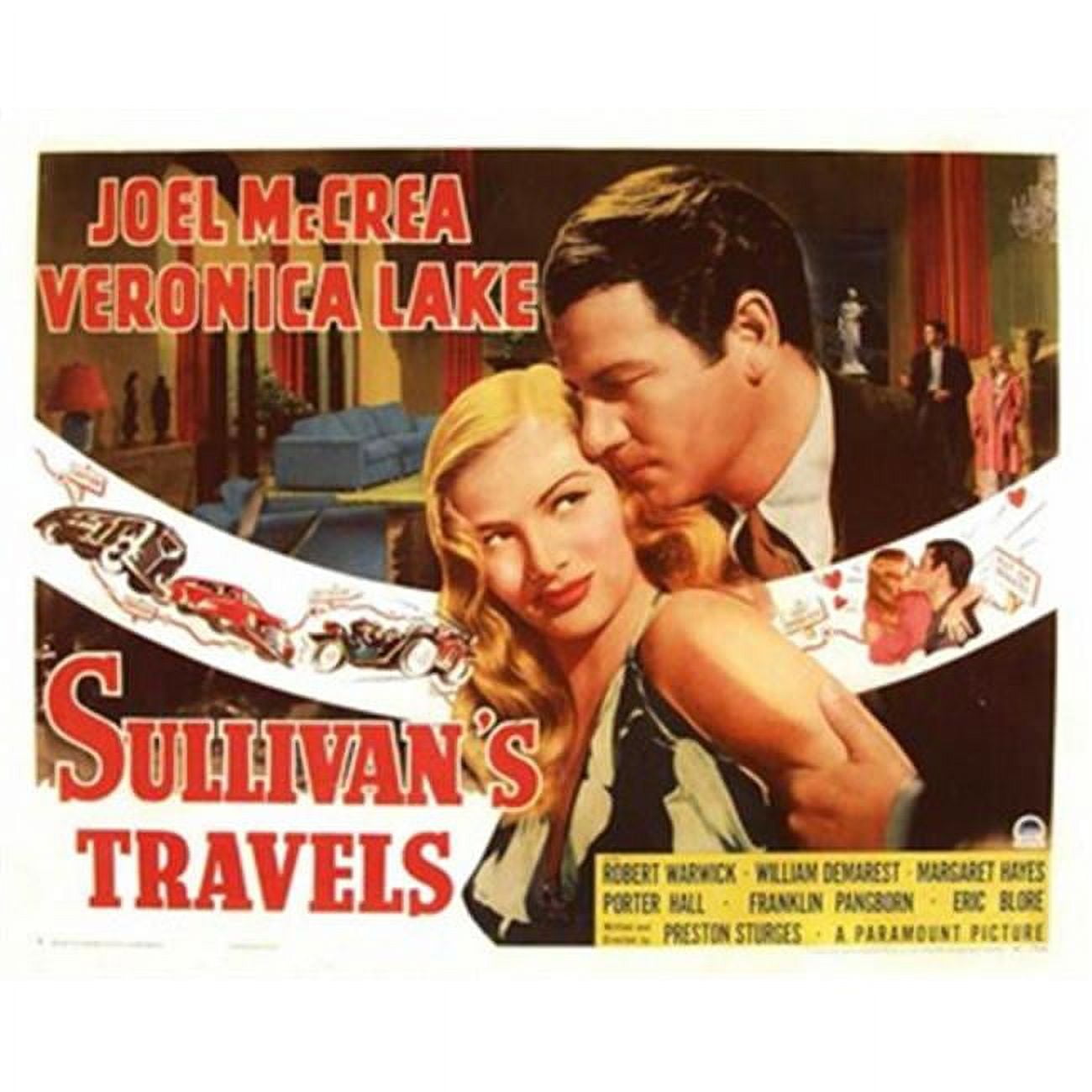 Sullivans Travels Movie Poster - 17 x 11 in. - Walmart.com