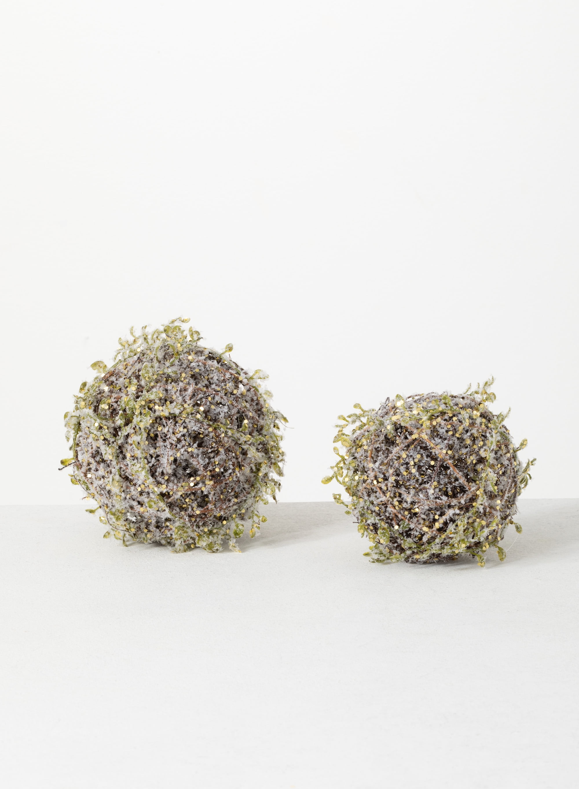 Sullivans Twig Orb Filler Set - Artificial Decor - 6.5H & 5H - Walmart.com