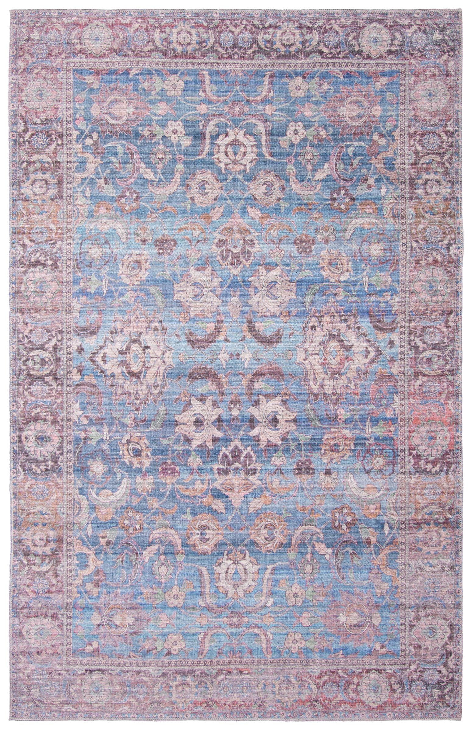Sultan Blue Rug 5'1" x 7'11" - Walmart.com