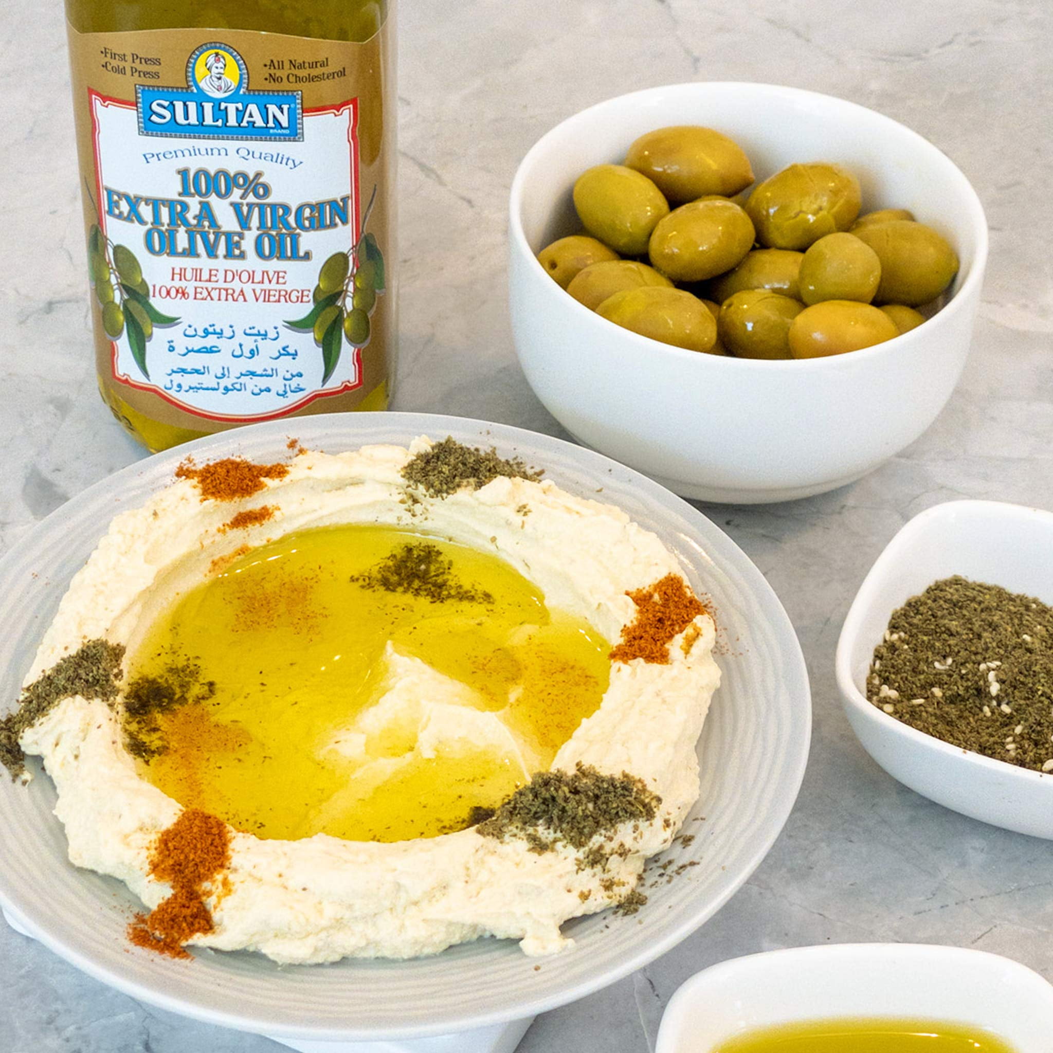 Sultan Gold Extra TWE5 Virgin Olive Oil, First Press, Full-Bodied ...