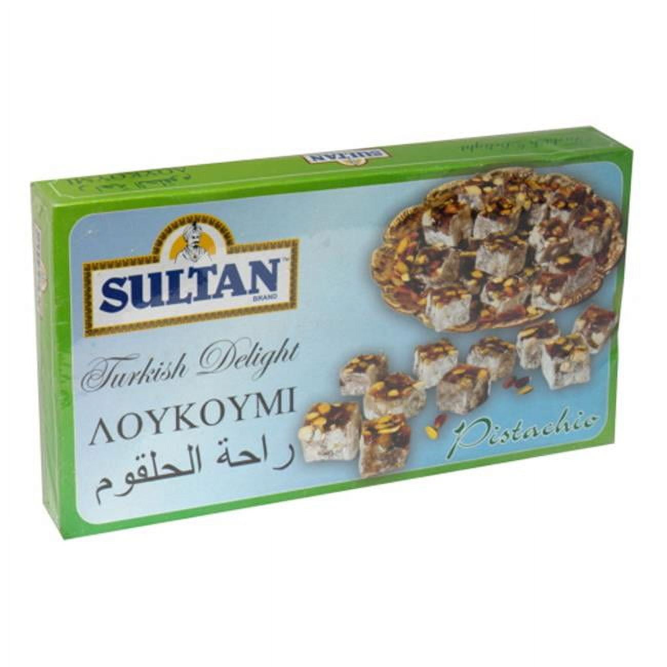 Sultan Turkish Delight pistachio 454g - Walmart.com