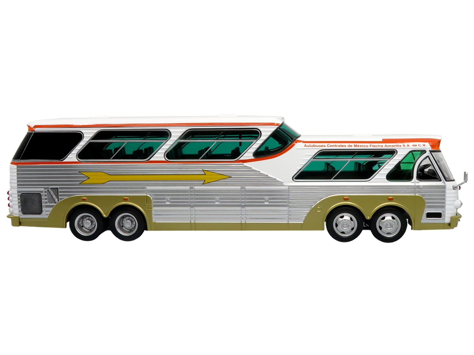 Sultana TM 44-18 SP Panoramico Coach Bus "Flecha Amarilla" White and ...