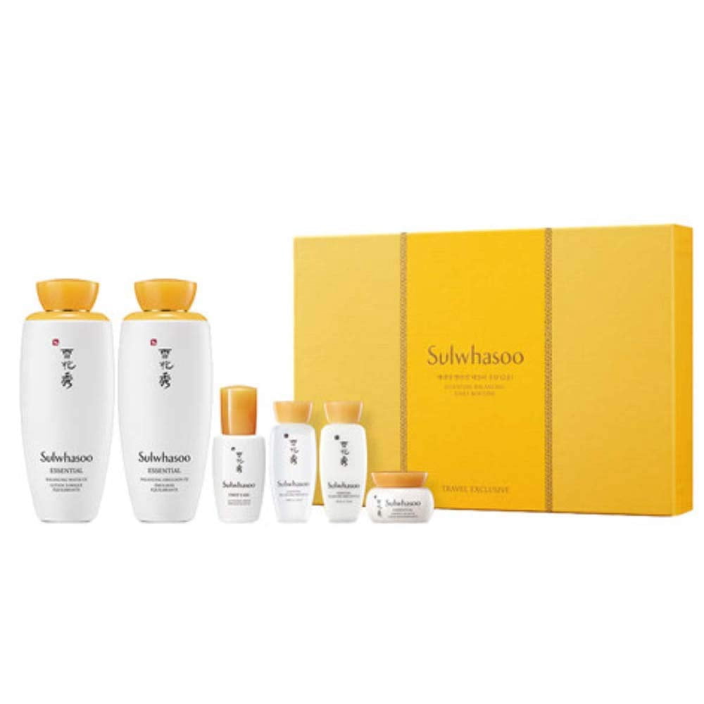 Sulwhasoo Essential Balancing Daily Routine Set - Korean Beauty Skin ...