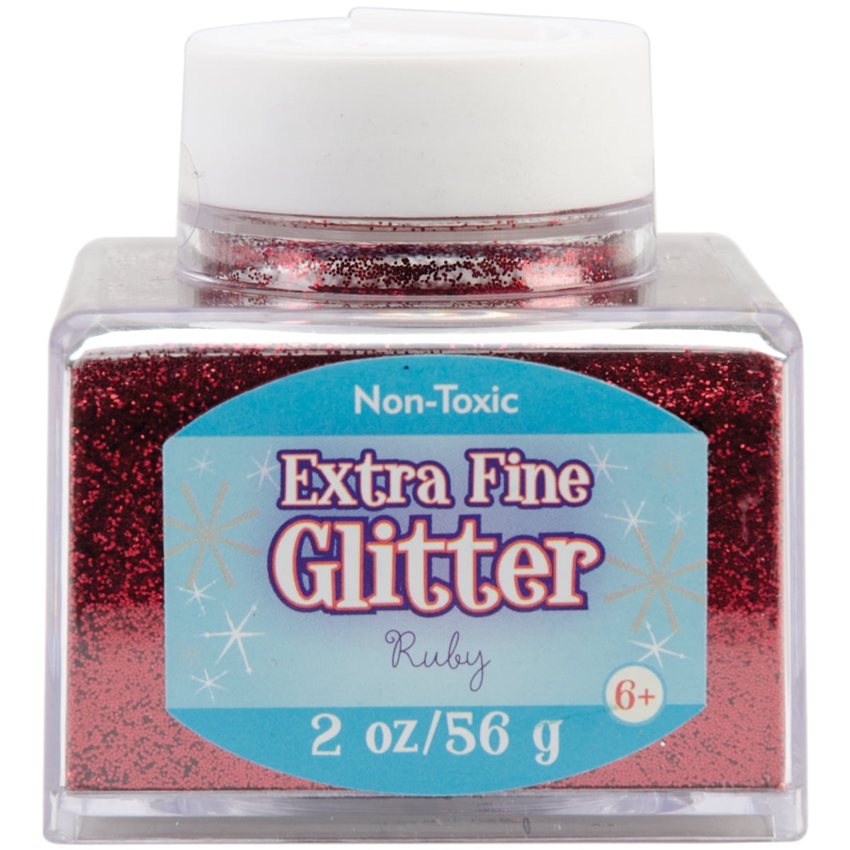 Sulyn Extra Fine Ruby Glitter, 2 Ounce, Crafting and Stationary ...