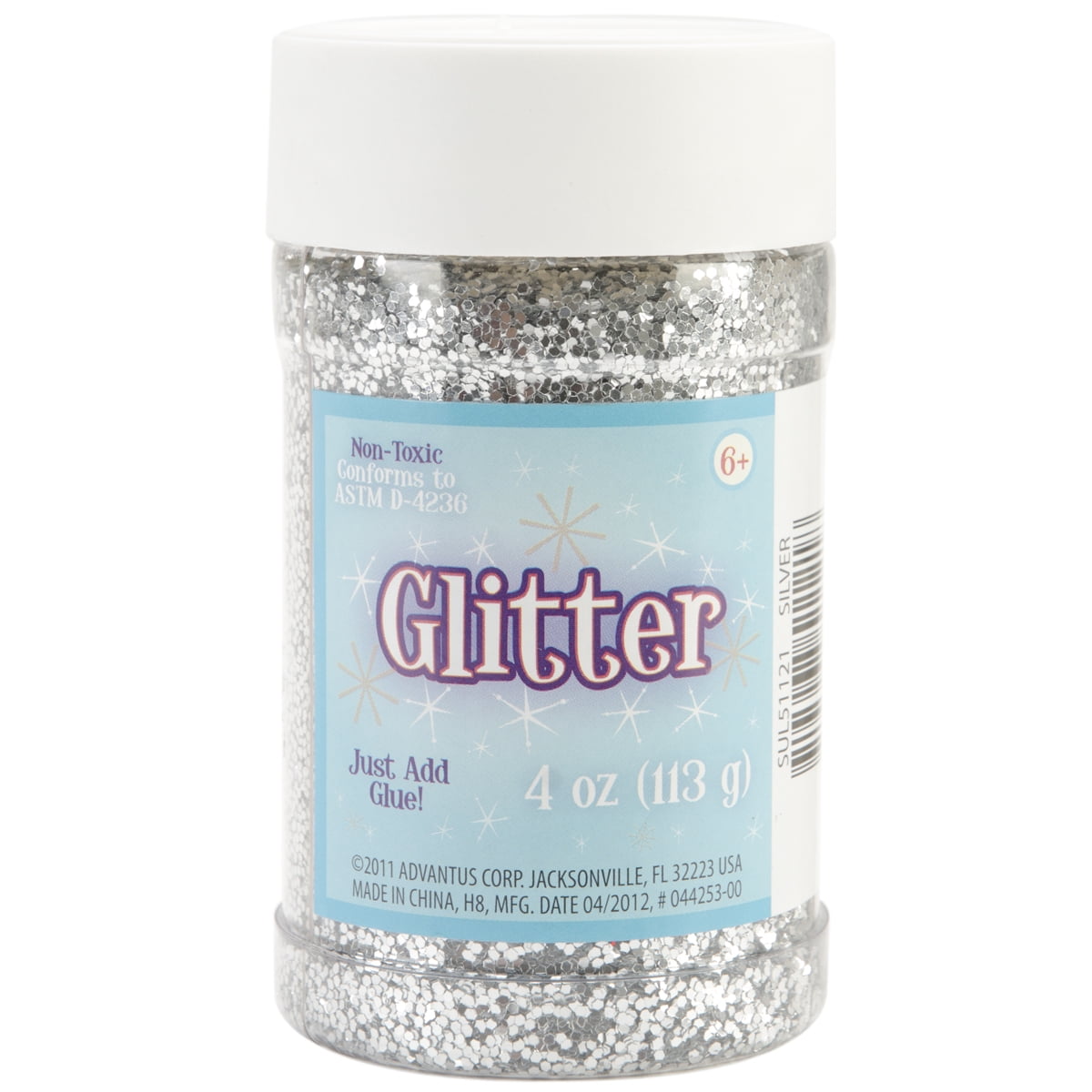 Sulyn 4-ounce Silver Glitter - Walmart.com