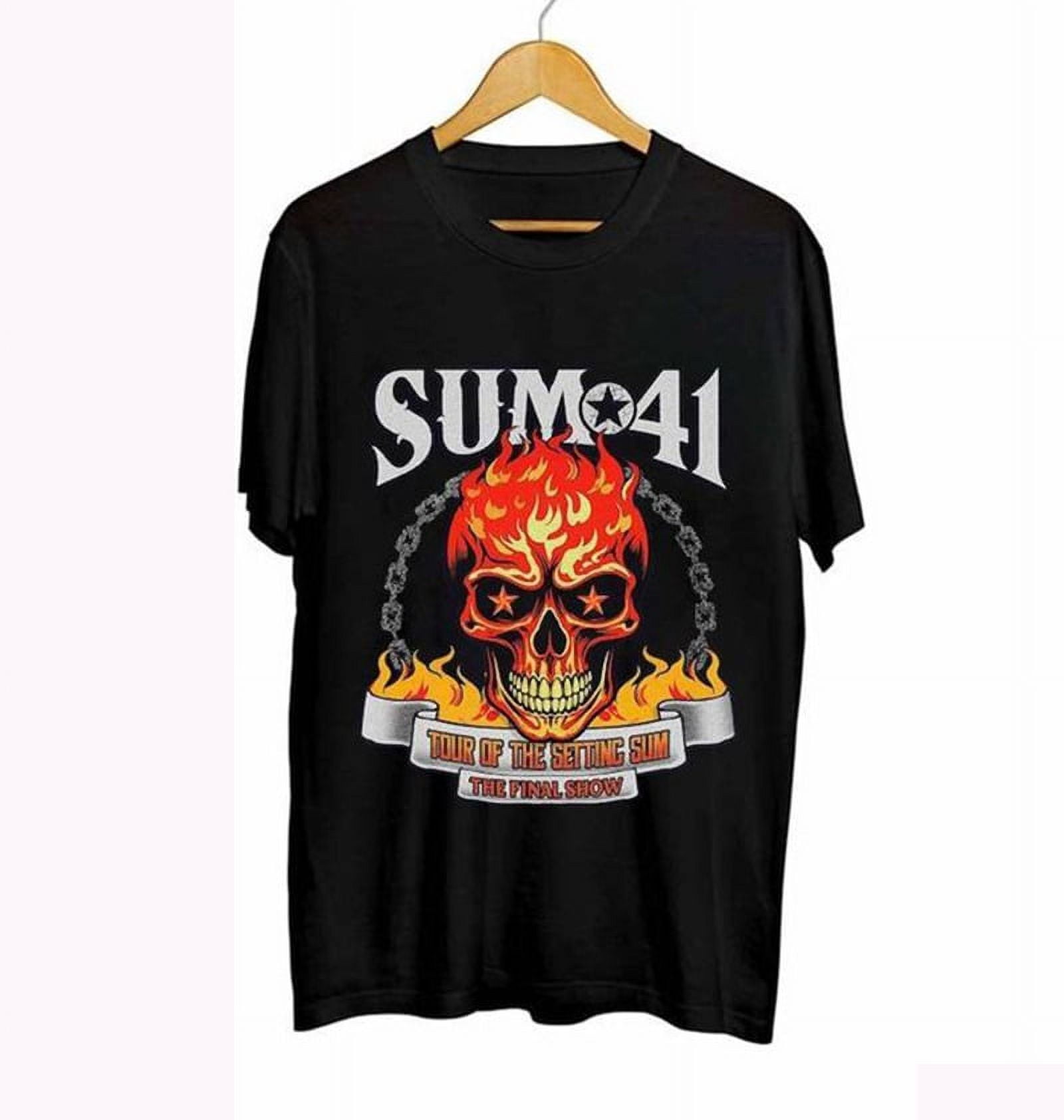 Sum 41 Band 2024 2025 Tour Of The Setting Sum T-Shirt Full Size S-5XL ...