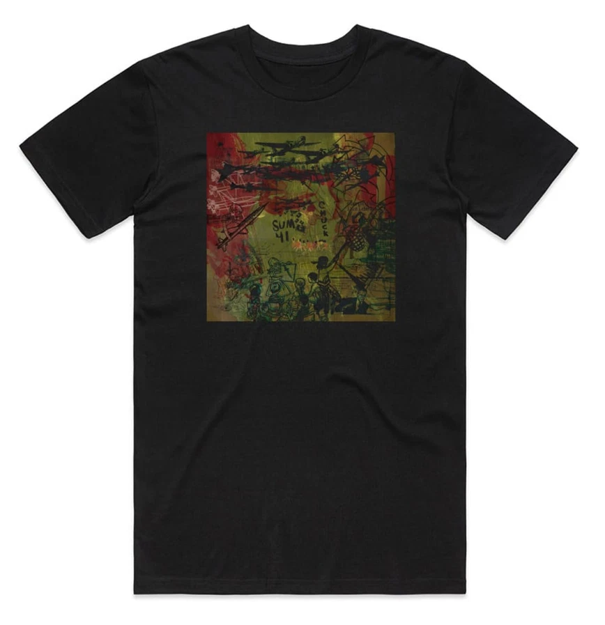 Sum 41 Chuck Album Cover T-shirt, size S-5XL - Walmart.com