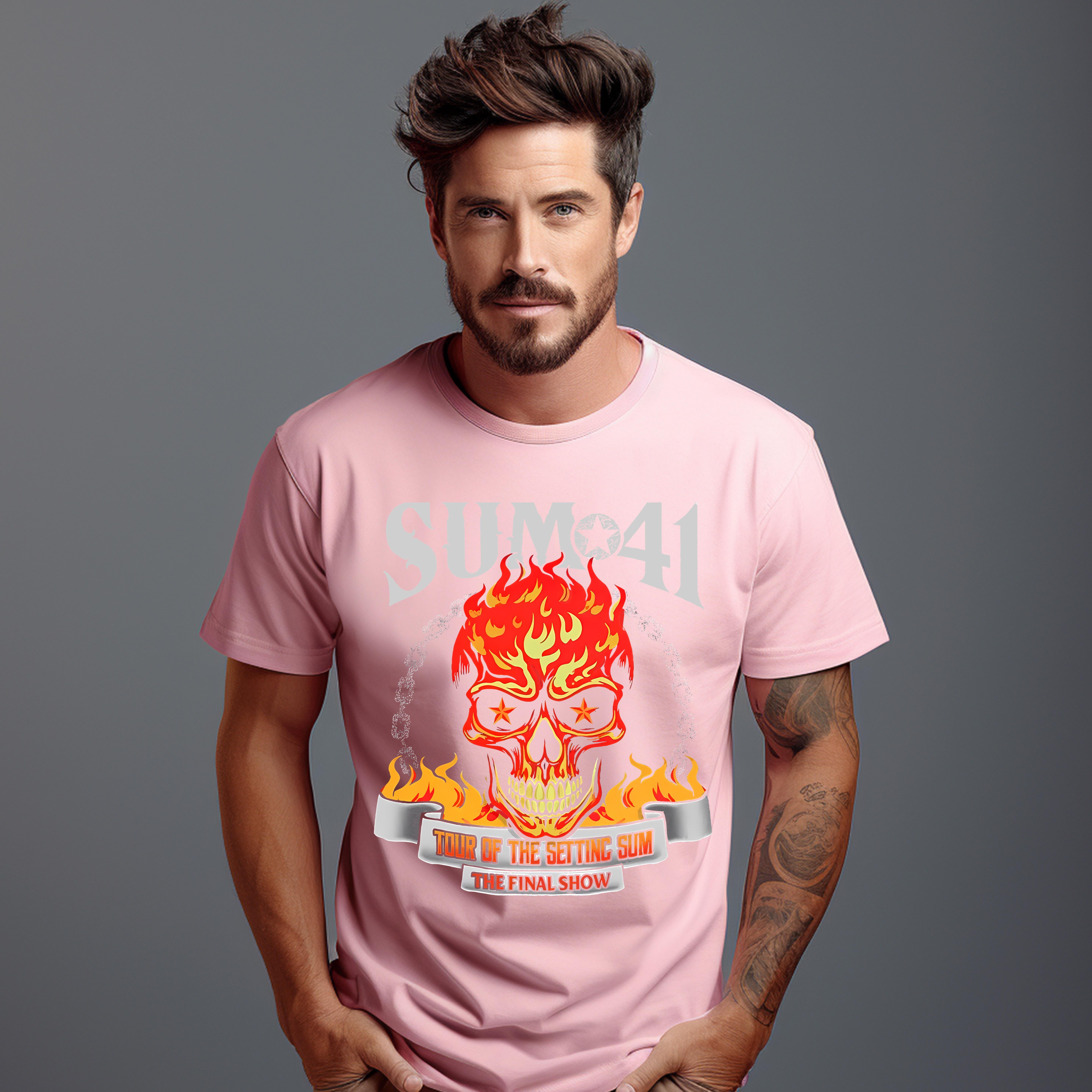 Sum 41 Tour of the Setting Sum 2024-2025 Tour, T-Shirt Beautiful, Top ...