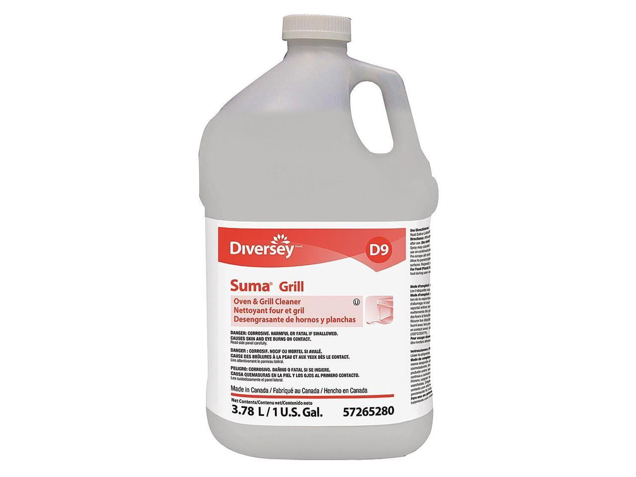 DIVERSEY 957265280 Oven and Grill Cleaner, 1 gal., PK4 - Walmart.com