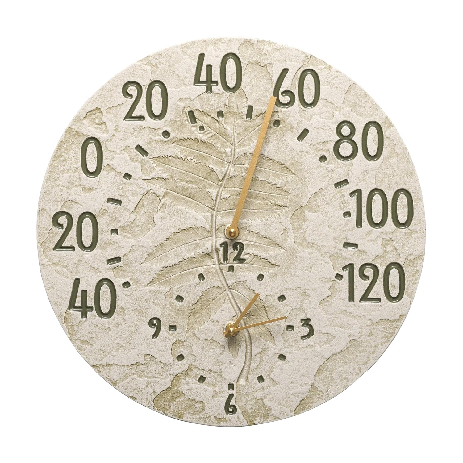 Sumac 14" Indoor Outdoor Wall Thermometer Made from Solid cast Aluminum ...