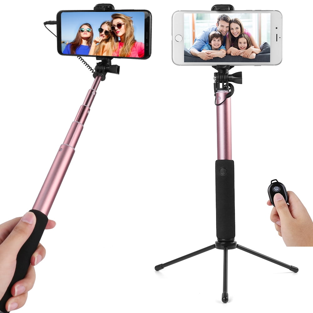 Sumaclife Universal Wireless Remote Control Selfie Stick And Mini ...
