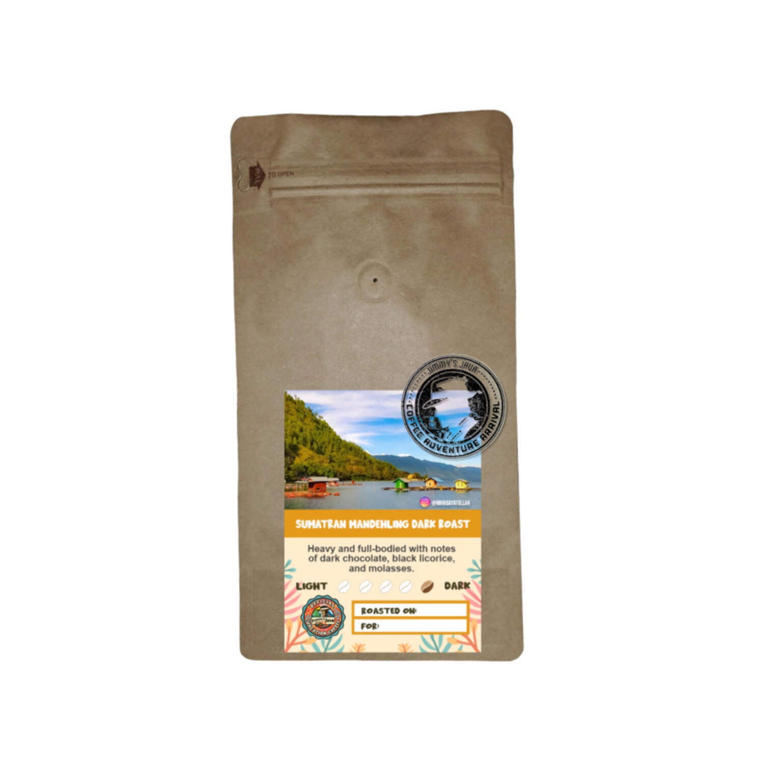 Sumatran Takengon KKGO Dark Roast Coffee - Walmart.com