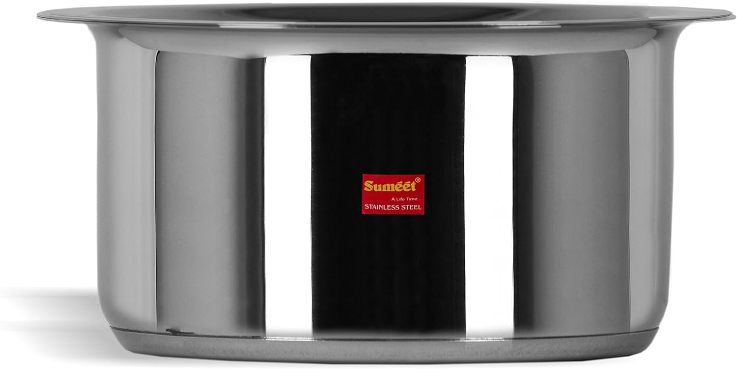Sumeet Stainless Steel Induction Bottom (Encapsulated Bottom) Induction ...