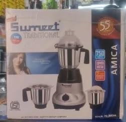 Sumeet Traditional Sumeet Tradtional 750 Watts 110V Mixer Grinder ...