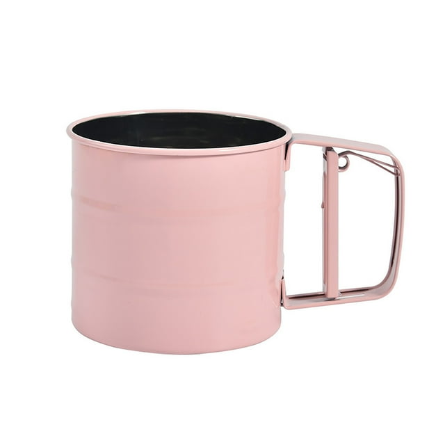 [Sumensumen] Stainless Steel Flour Sieve Handheld Powder Sieve Mesh ...