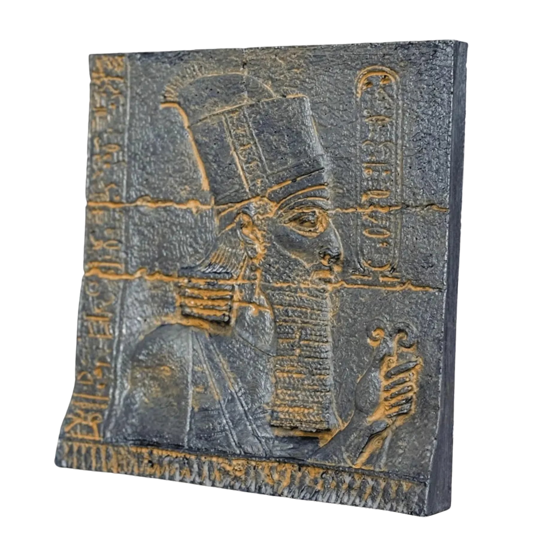 Sumerian Anunnaki Relief Plaque, Ancient Mesopotamian God Sculpture ...