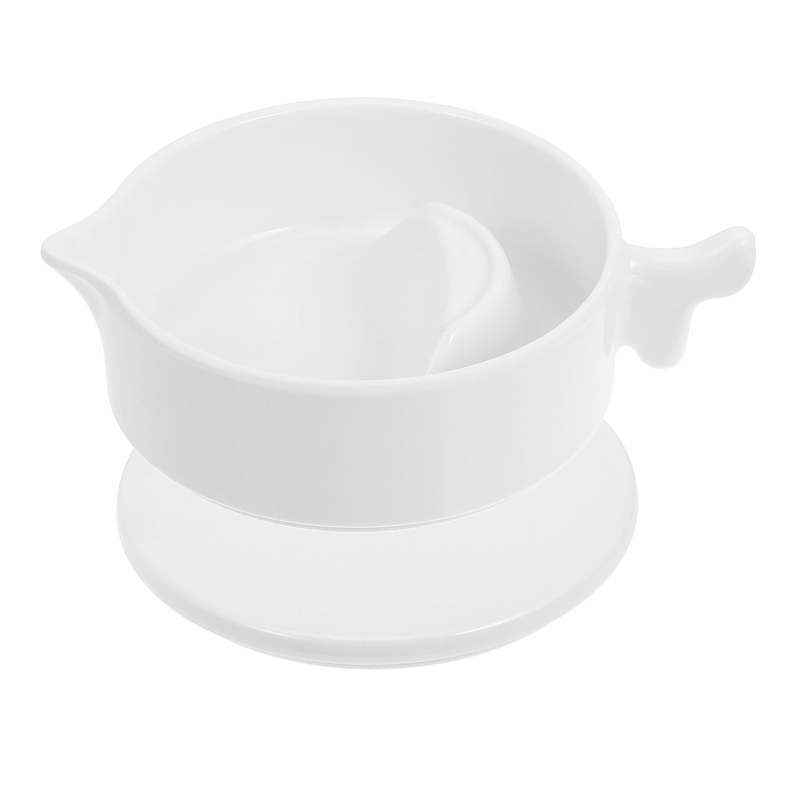 Sumi Ink Ceramic Painting Plates Chinese Calligraphy Pool Mes White ...