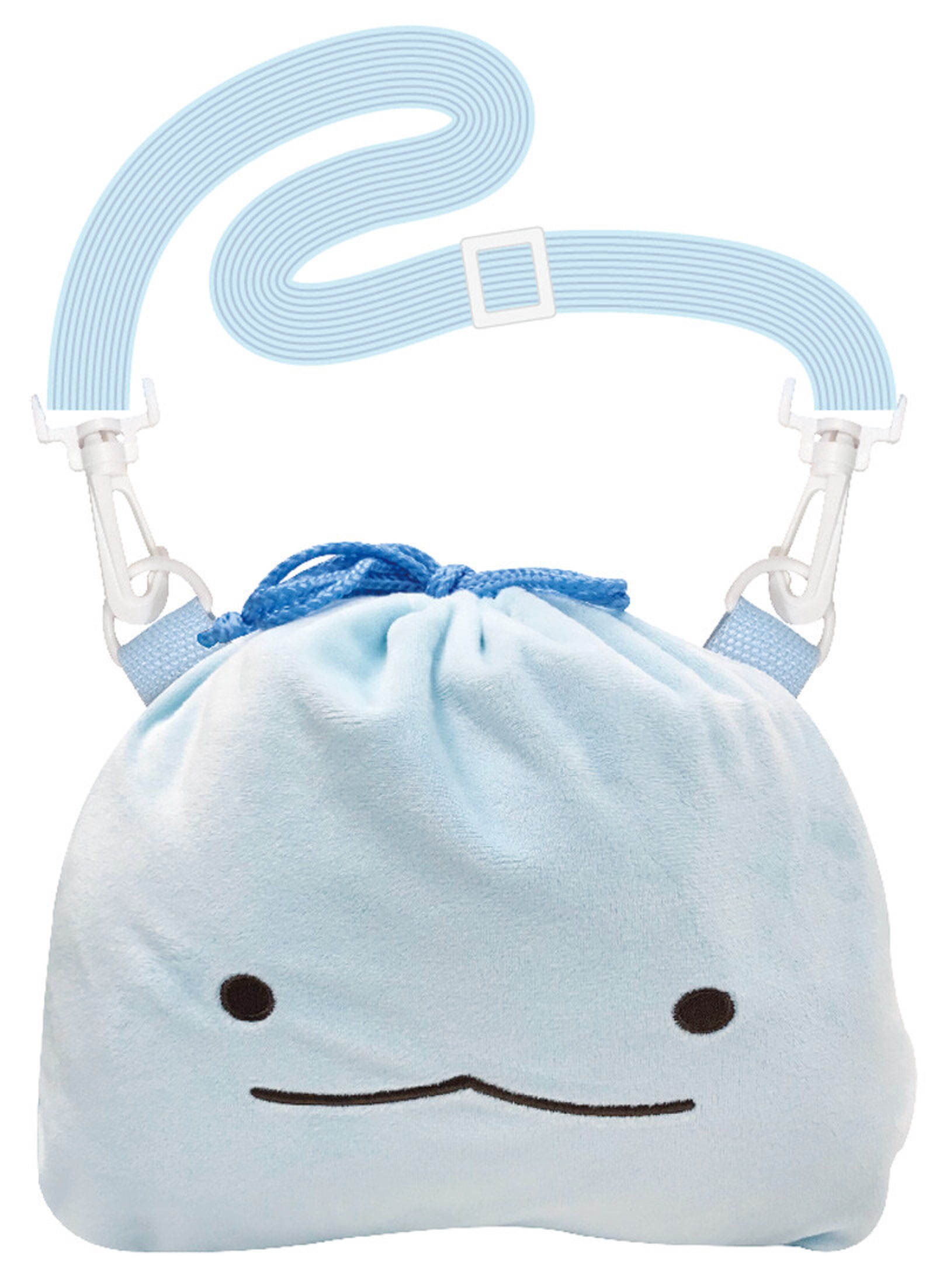 Sumikko Gurashi Lizard Plush Drawstring Pouch Shoulder Bag - Walmart.com