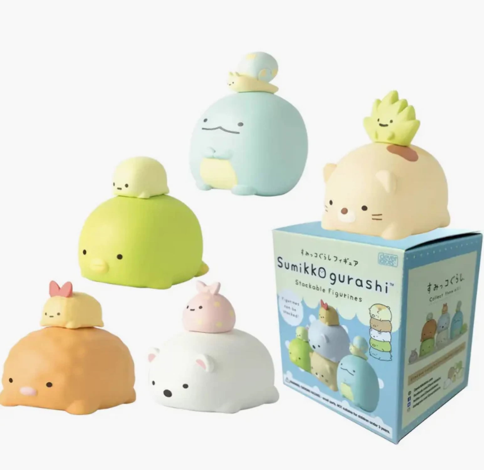 Sumikkogurashi Stackable Figurines Blind Box - Walmart.com