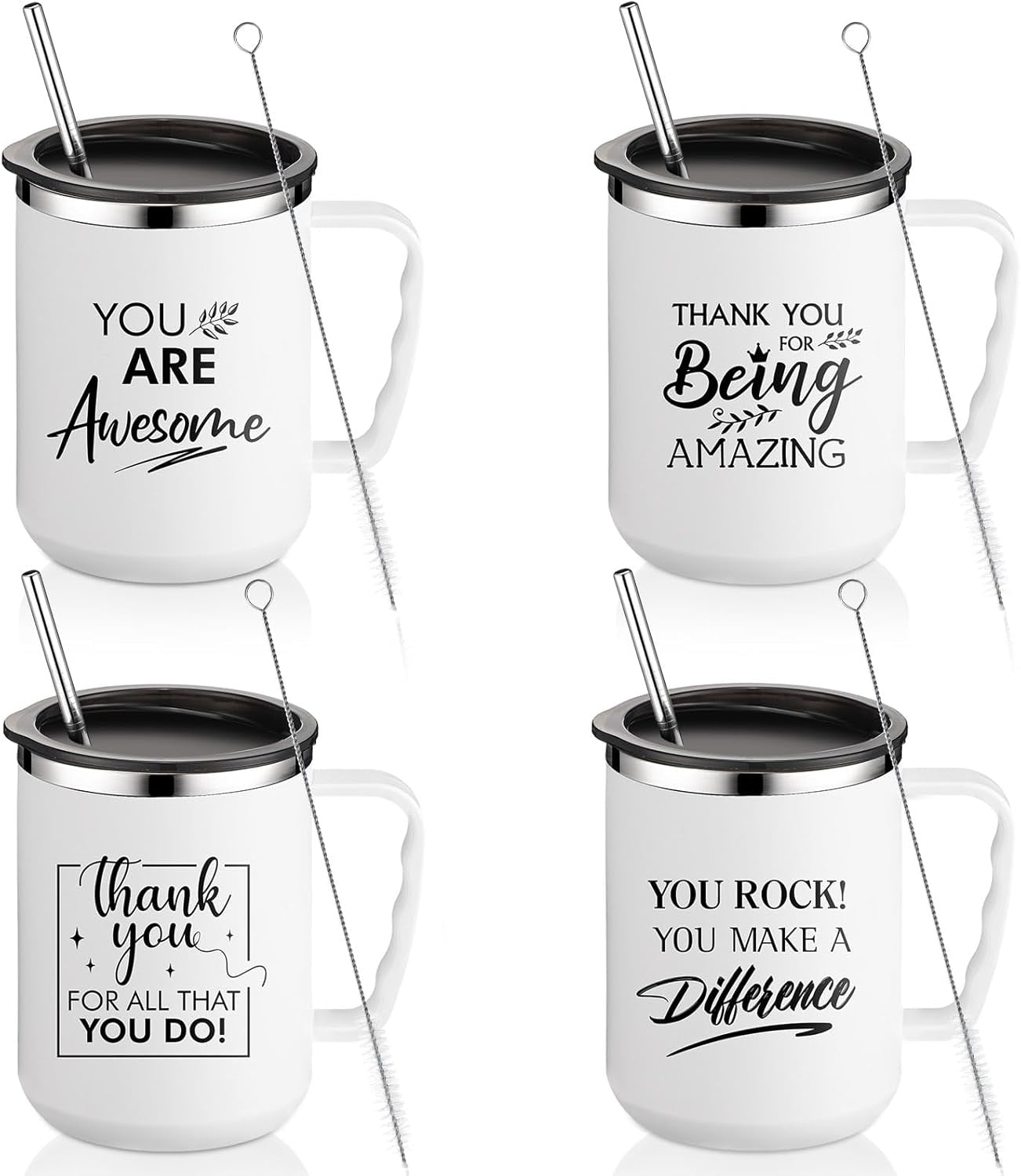 Sumind 6 Pcs Thank You Employee Appreciation Gifts Bulk 17 oz ...