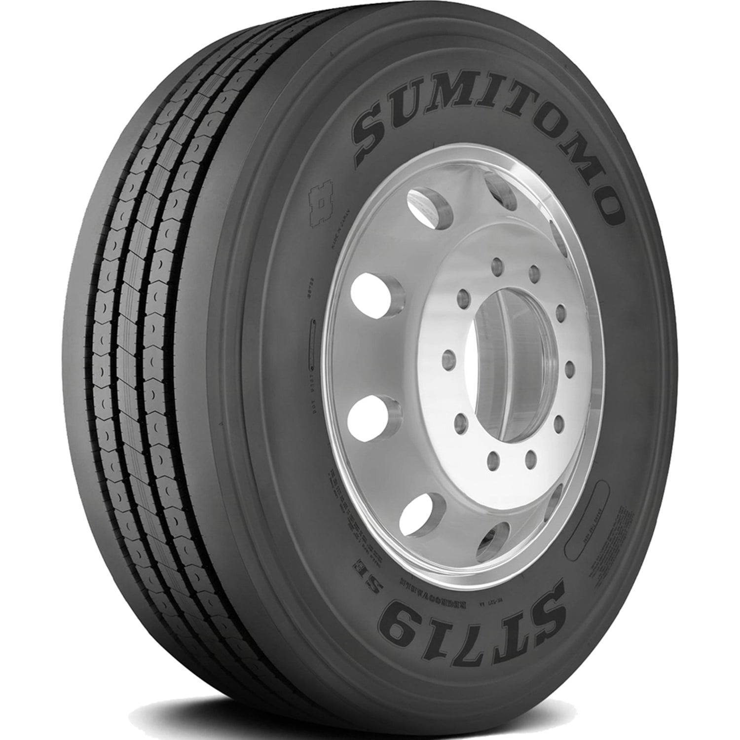 Sumitomo ST719 245/70R19.5 133/131N G 14 Ply All Position Commercial ...