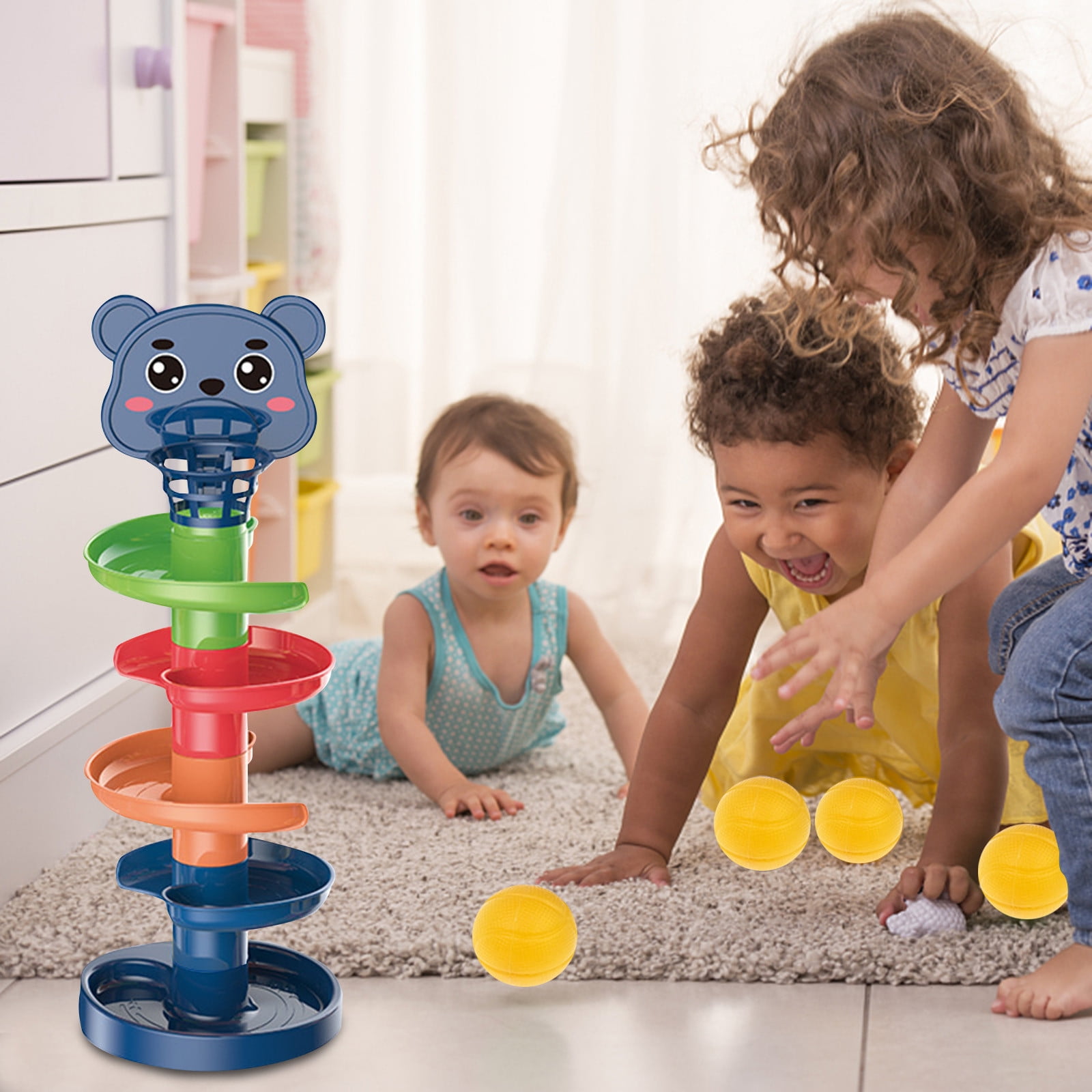 1 Year Old Toys For Boys Kid Tower And Roll Tower Educational ...