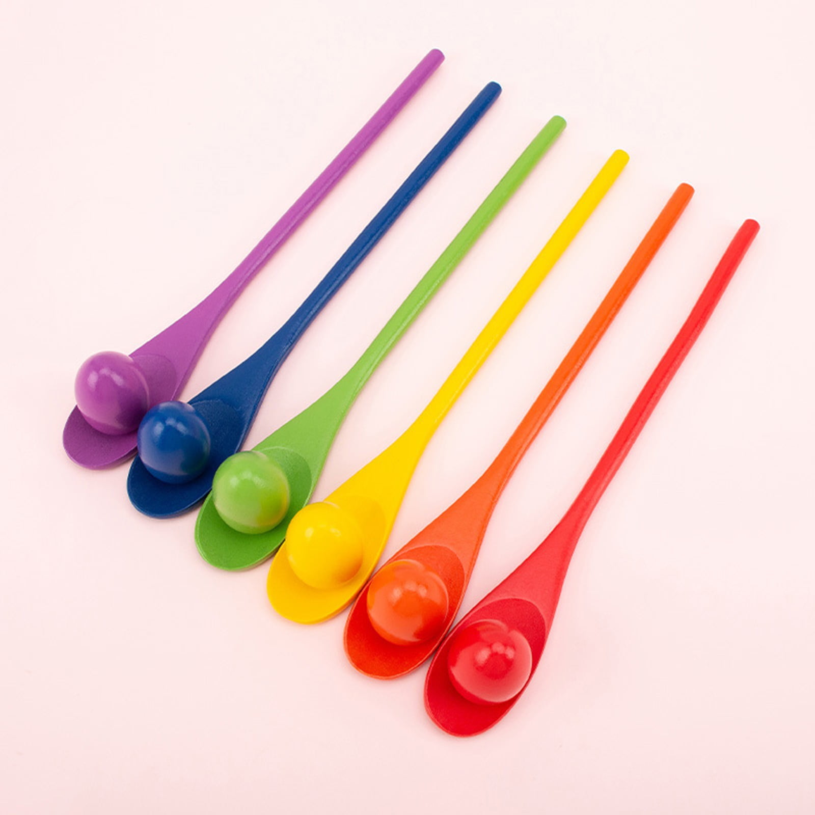 Sumllary 6 Players Carnival Game Egg And Spoon Relay Game For Kids ...