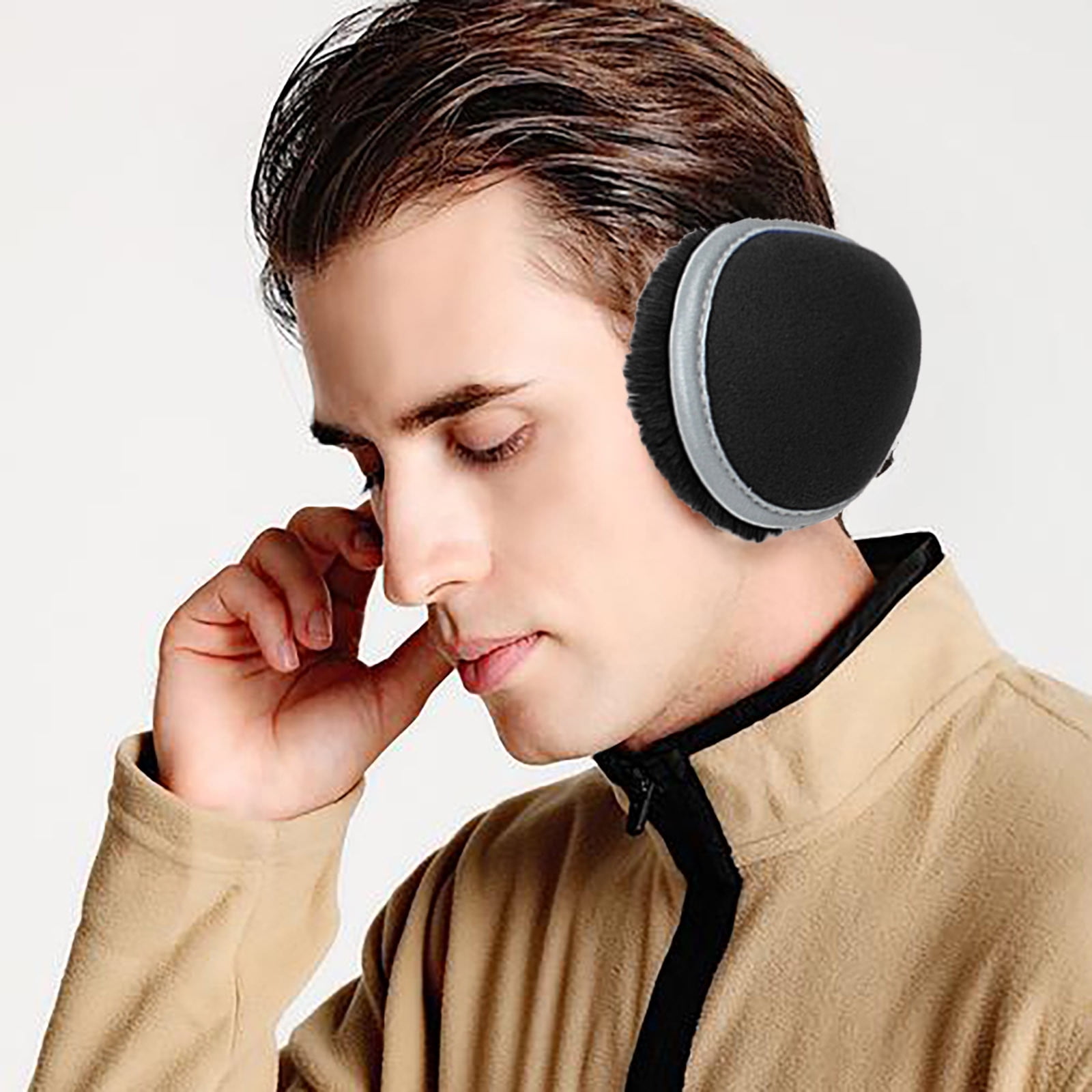 Sumllary Classic Ear Collapsible Behind The Head Winter Ear Warmers For ...