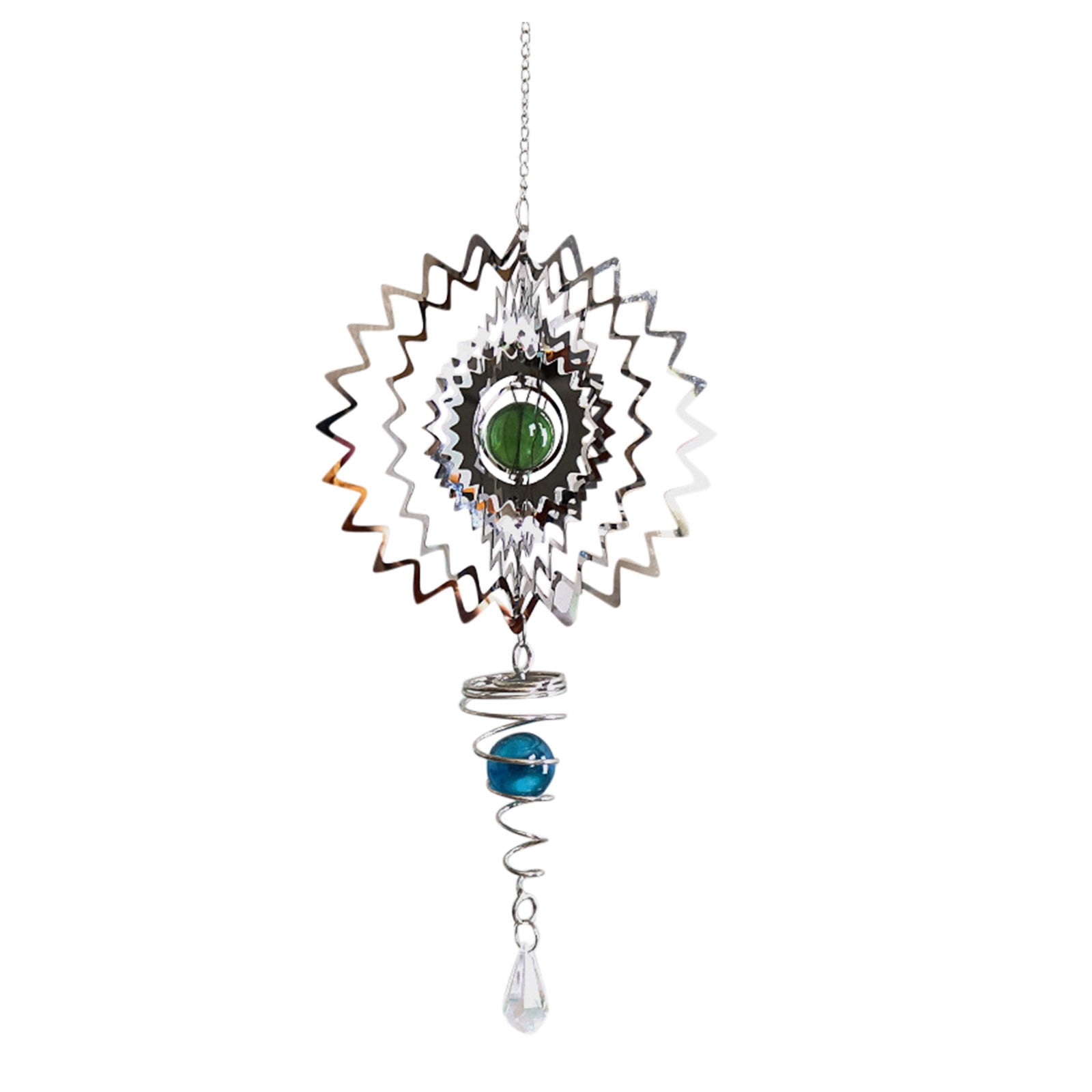 Sumllary Cool Rotating Wind Chimes, Stainless Steel Rotating Wind ...
