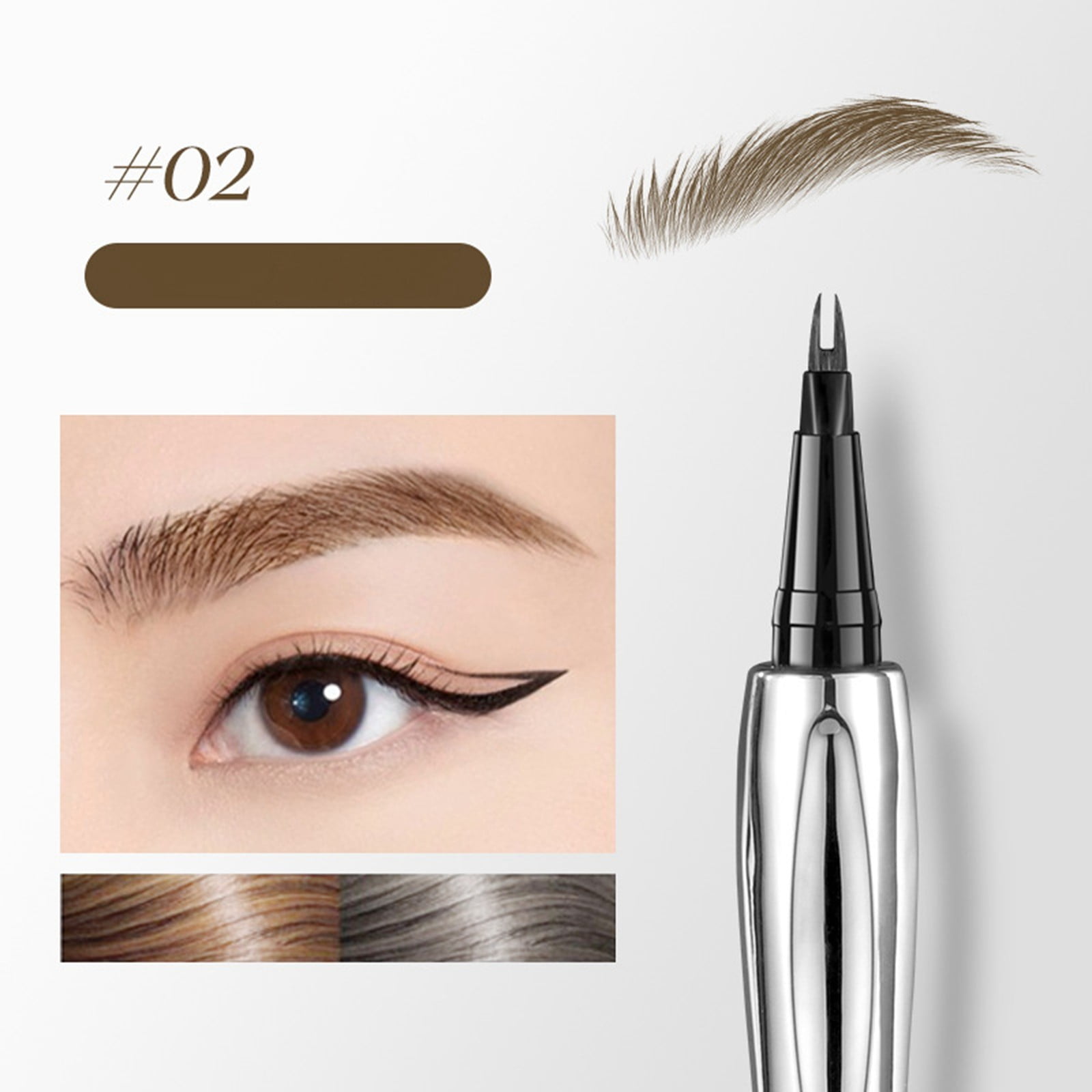 Sumllary Micro Forked Eyebrow Pencil 2 Tip Eyebrow Pencil Eyebrow ... Sumllary Micro Forked Eyebrow Pencil 2 Tip Eyebrow Pencil Eyebrow ...