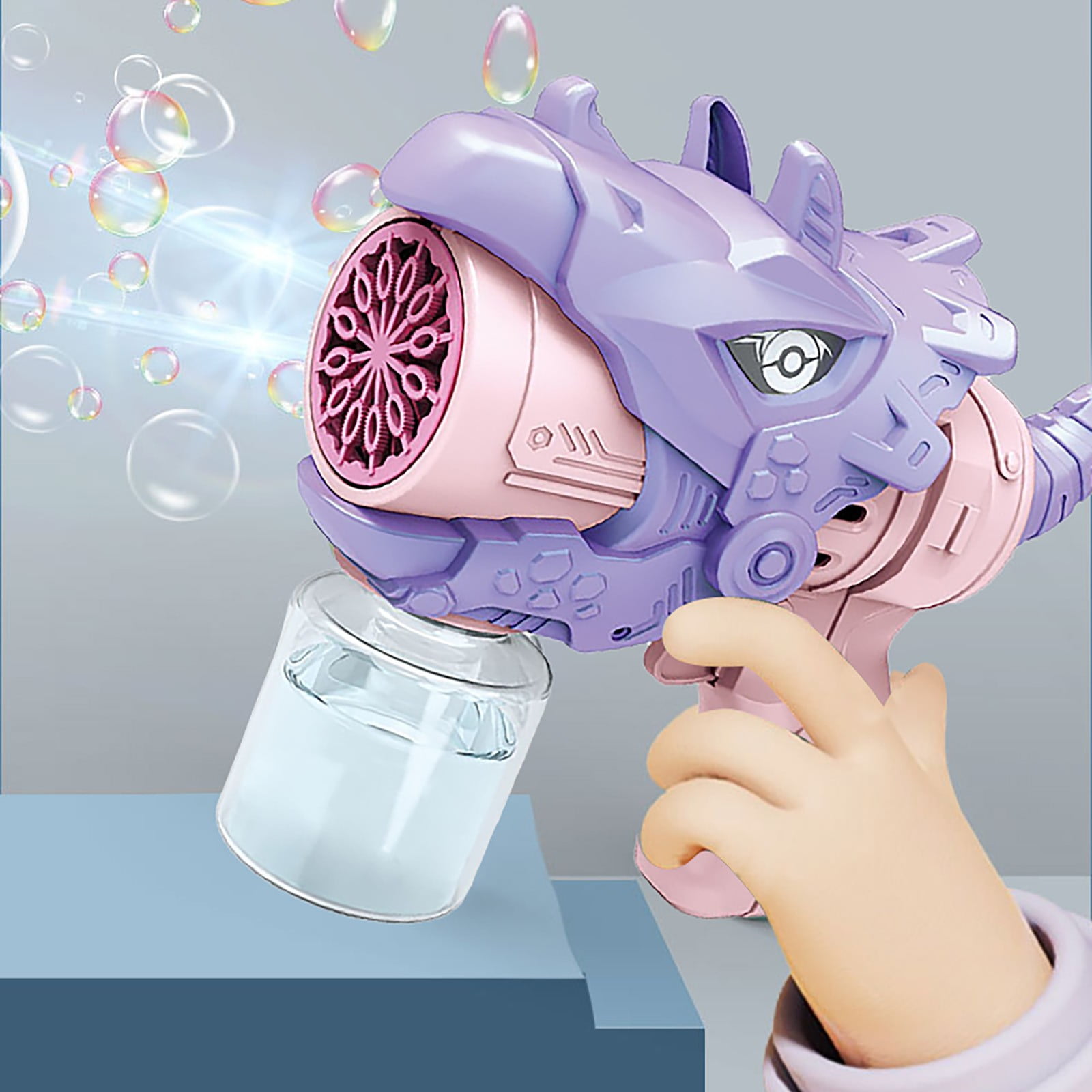 Sumllary Utomatic Dinosaur Machine Kids 12 Hole Blower Toy 90ml Wedding ...