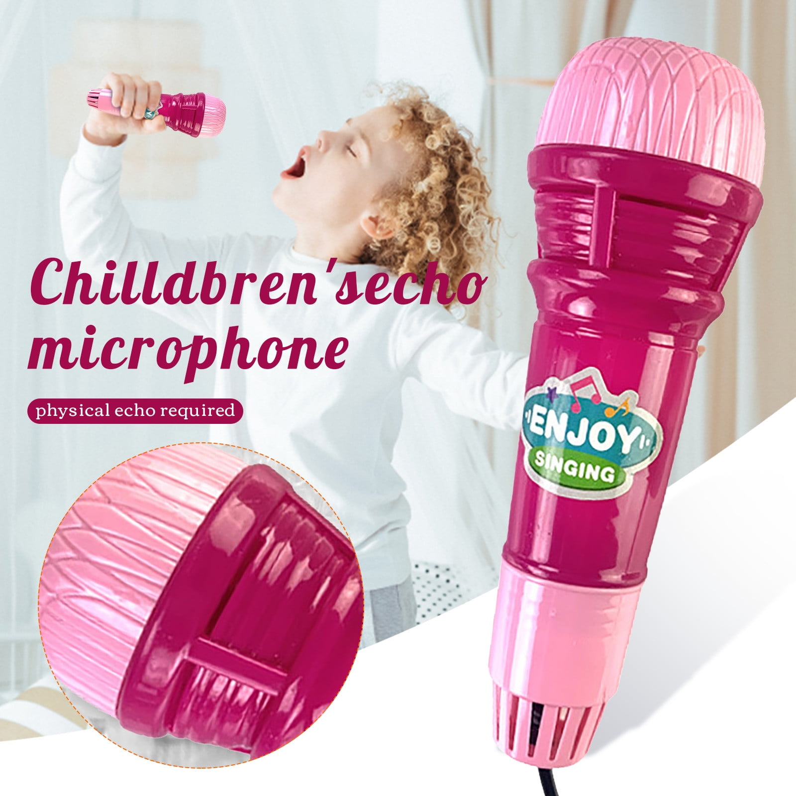 SumllaryMicrophone Toys, Children's Toys, Physical- Microphone, Toddler ...