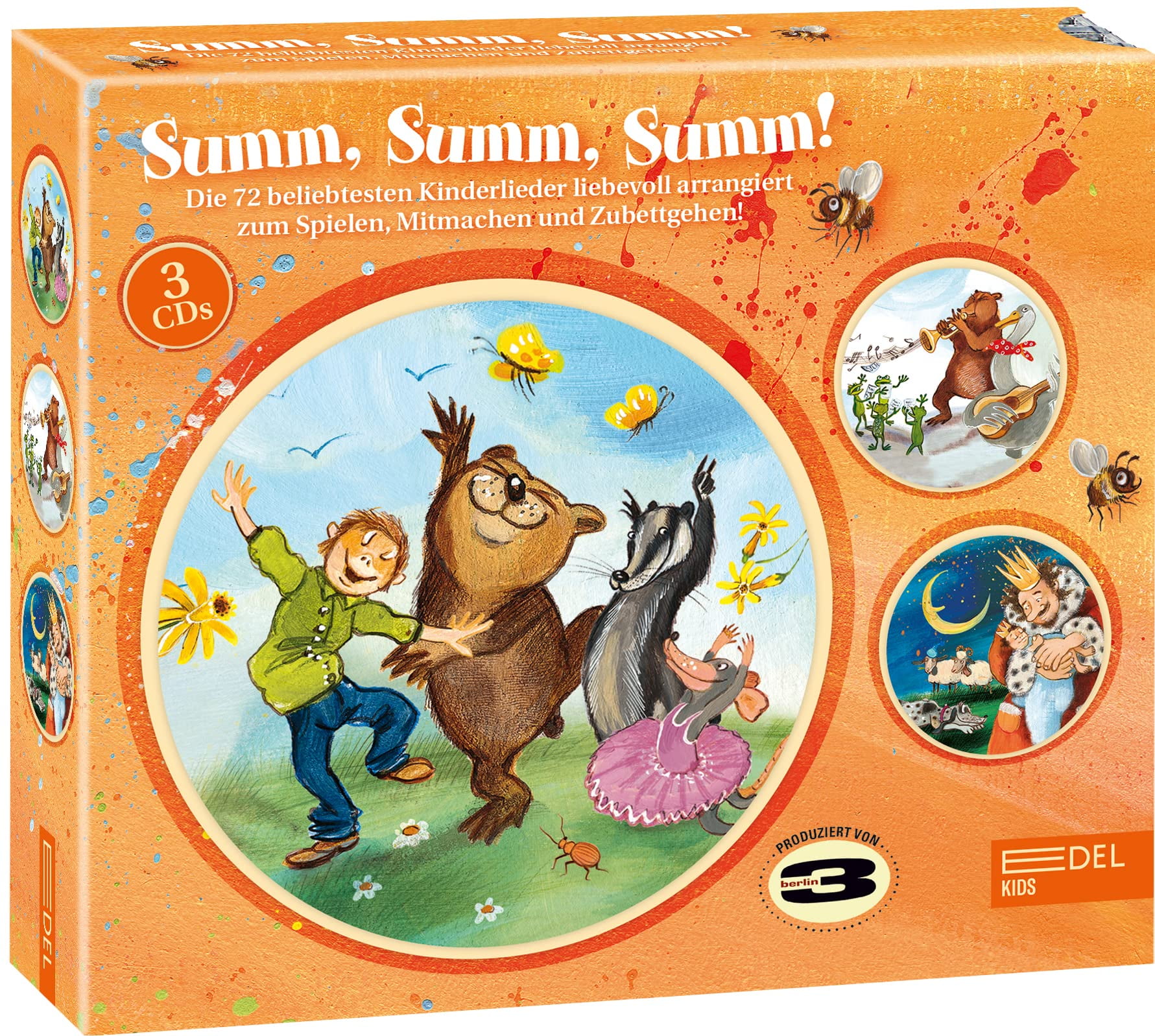 Summ,Summ,Summ-Kinderliederbox (Audiobook) - Walmart.com