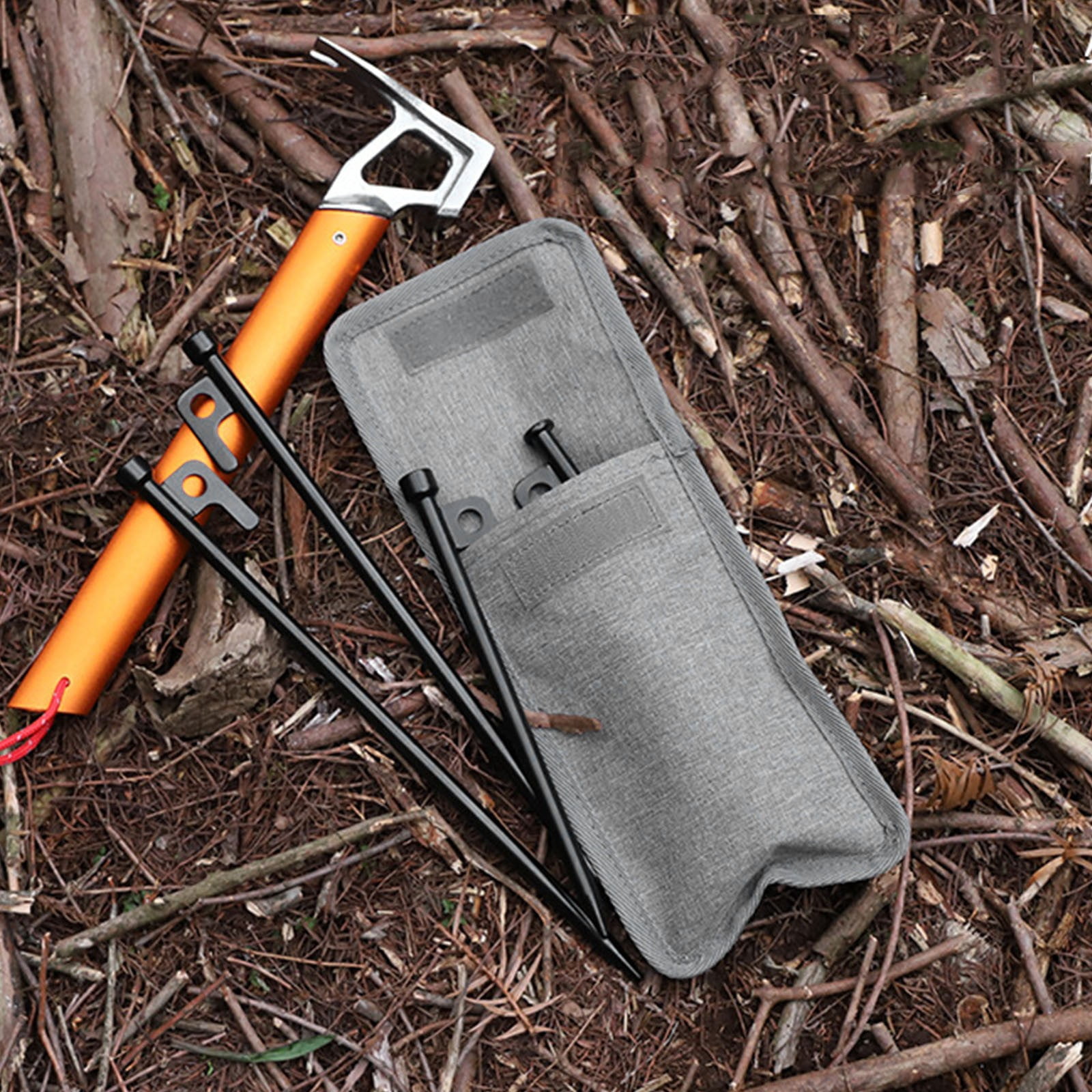 Summer 2024 Outdoor 20cm Portable Ground Nail Bag Tent Camping ...