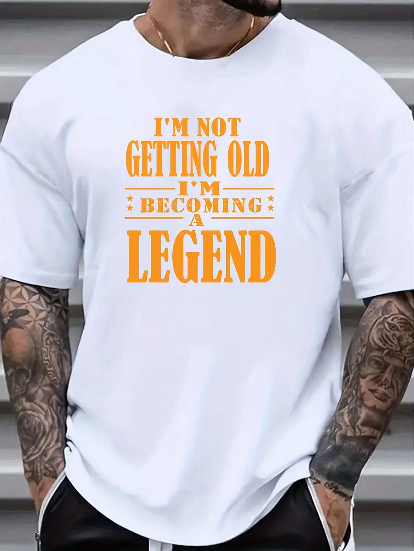 [Summer 2025 Exclusive T-shirt]-Men's "I'm Becoming Legend" Graphic ...