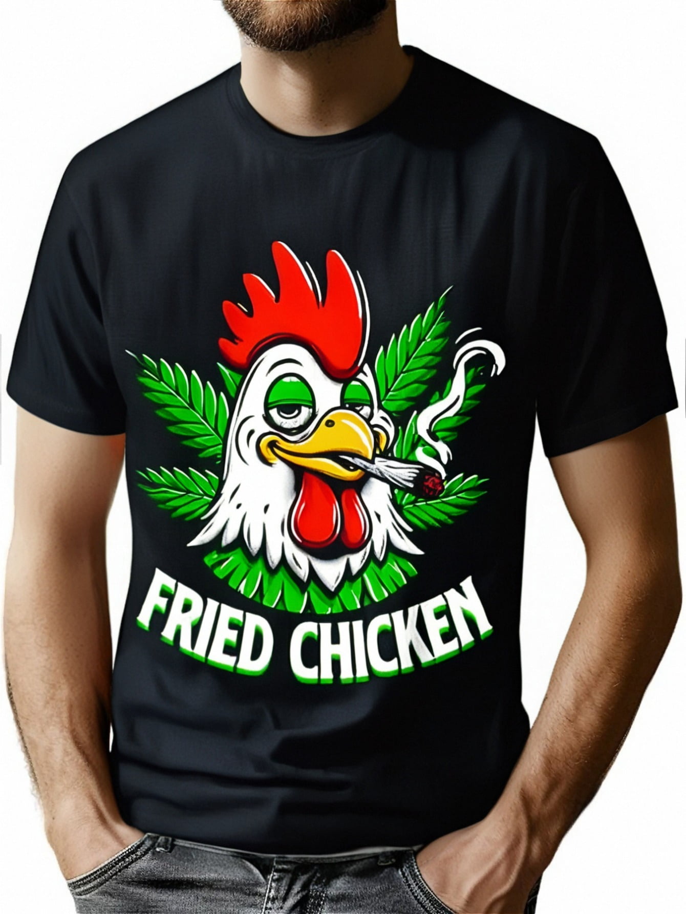 [Summer 2025 Exclusive T-shirt]-T-Shirt Homme 100% Coton avec Imprimé ...