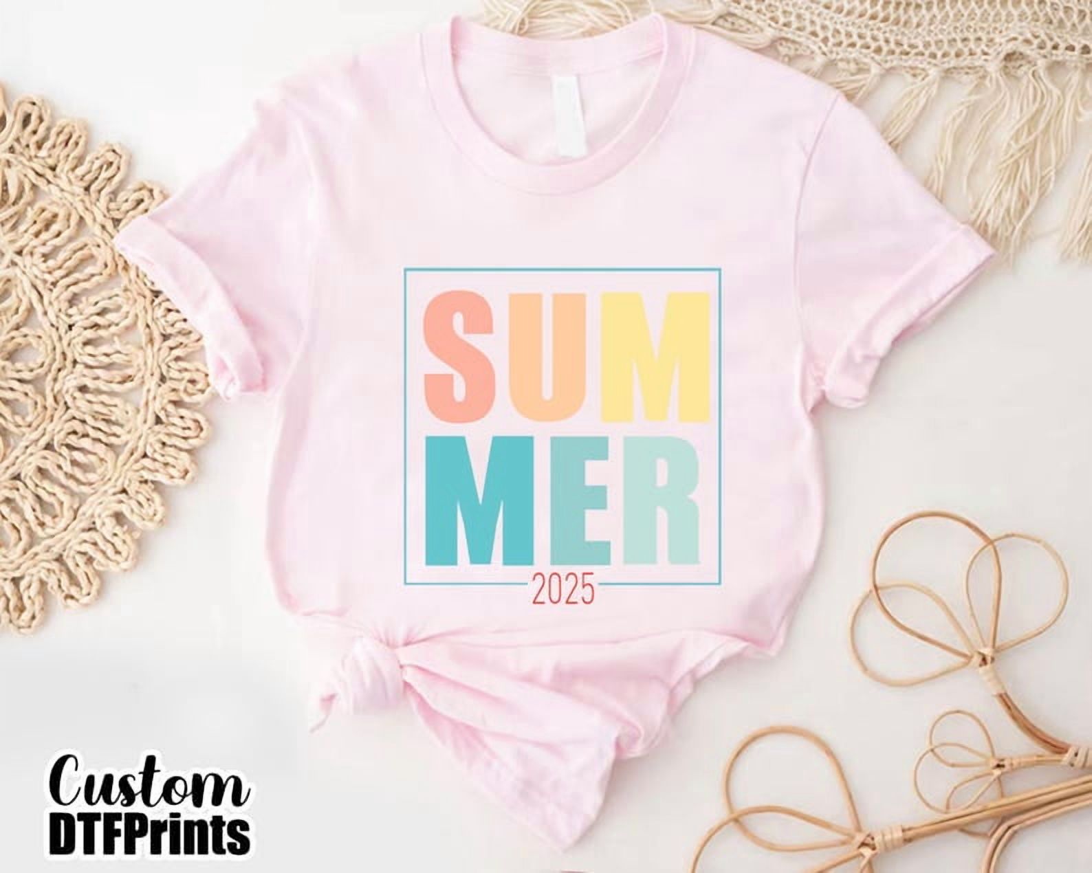 Summer 2025 Tshirt, Retro Summer Shirt, Summer Break Tee, Group ...