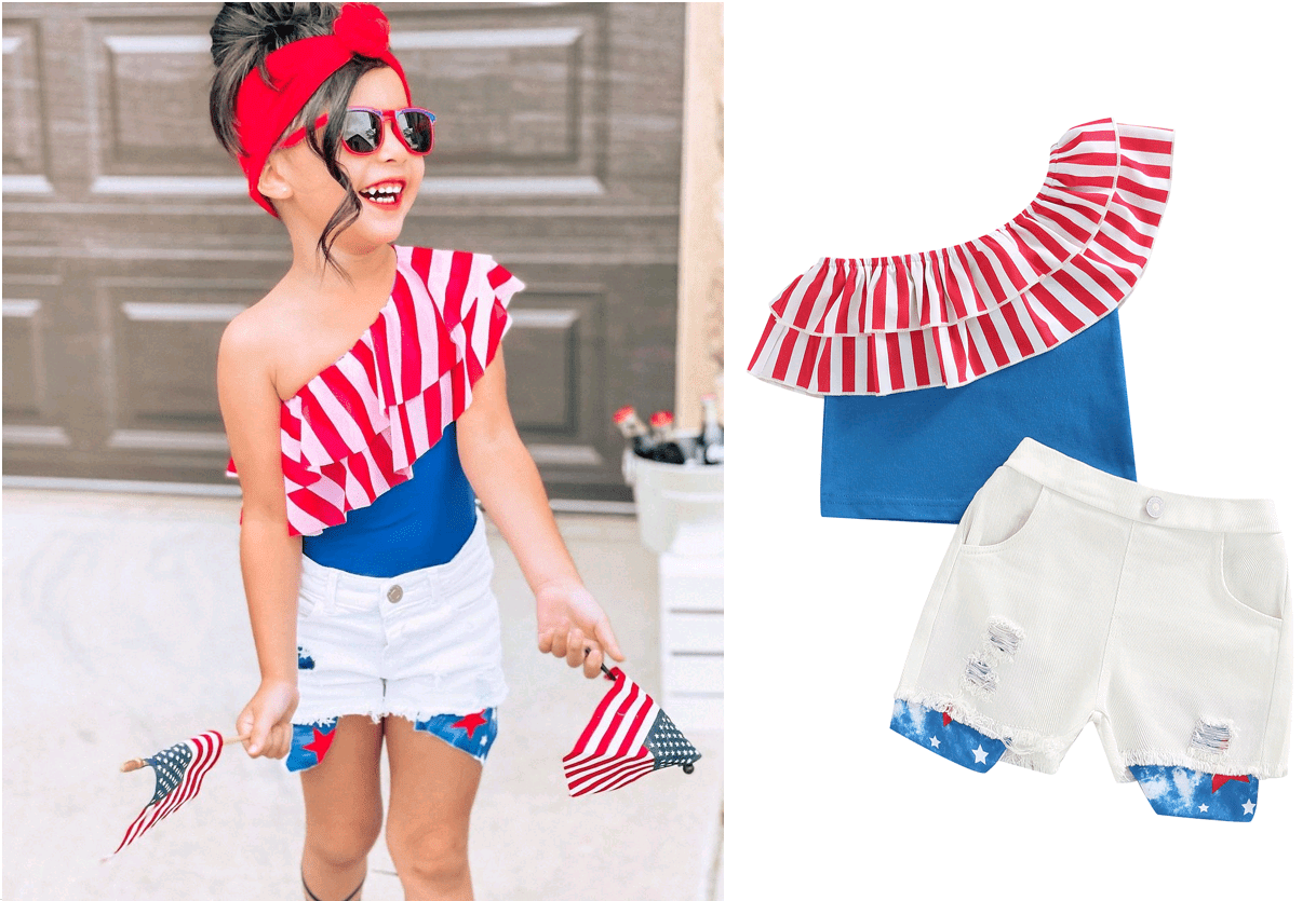 Fourth Of July Outfits Toddler Girl