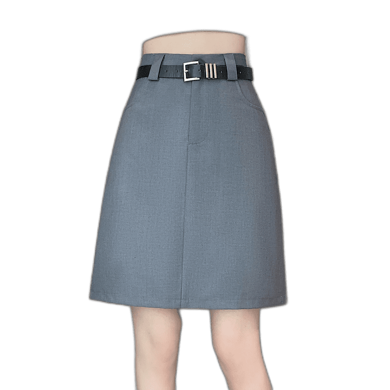Summer A Shaped Skirt In The Skirt In The Skirt Of The Womens High Waist Skirt Shows Thin High