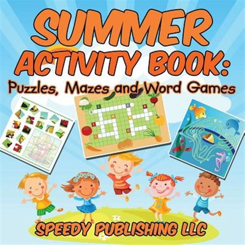 Summer Activity Book: Puzzles, Mazes and Word Games (Paperback ...