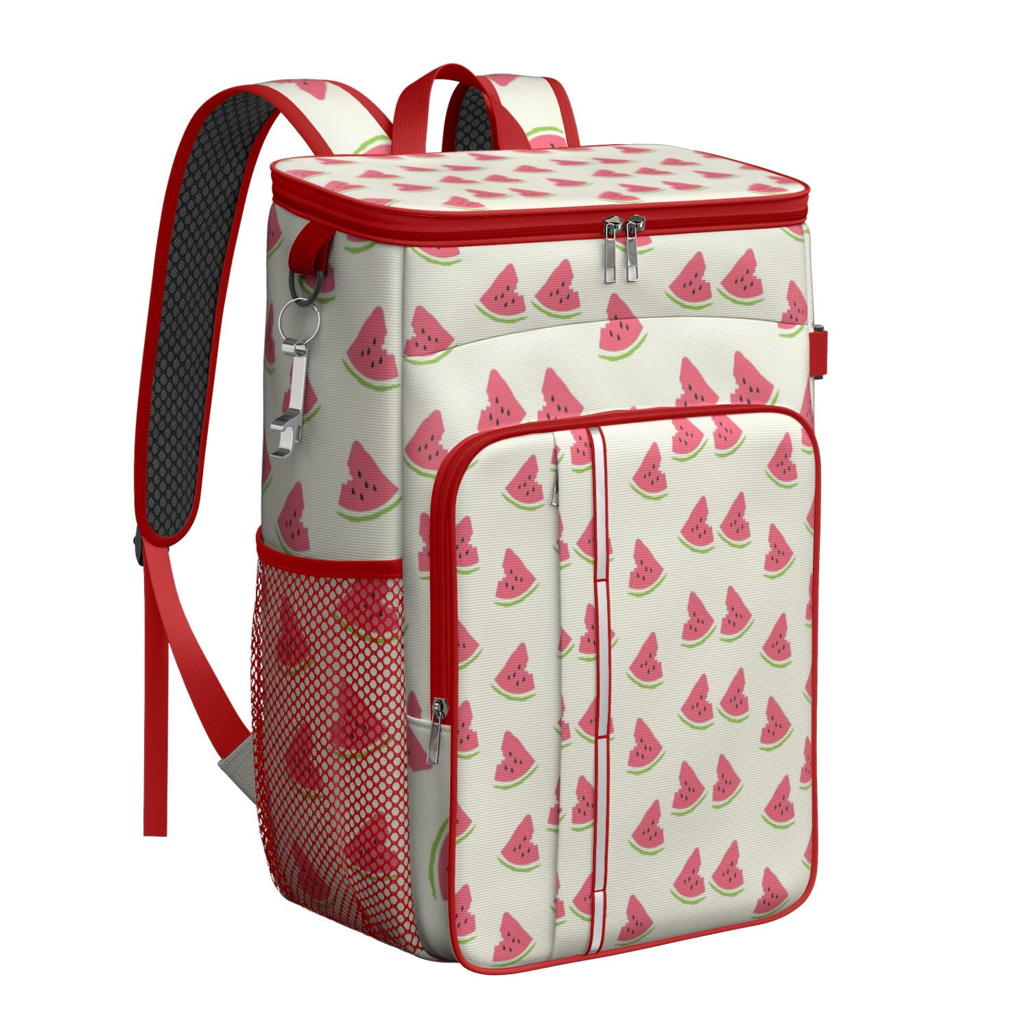 Summer Aesthetic Watermelon Cooler Backpack - Lightweight Insulated ...