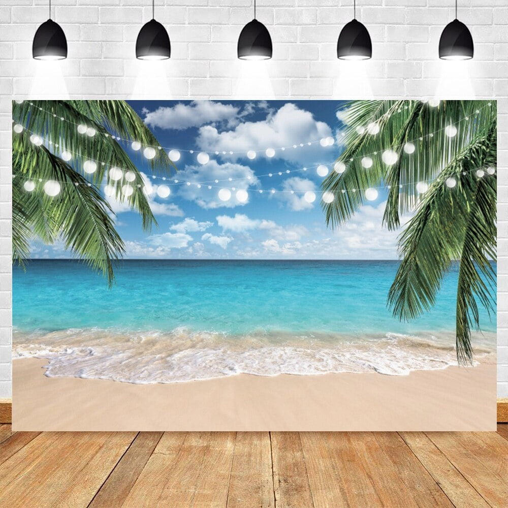 Summer Aloha Hawaii Photography Backdrop Luau Party Tropical Flower ...