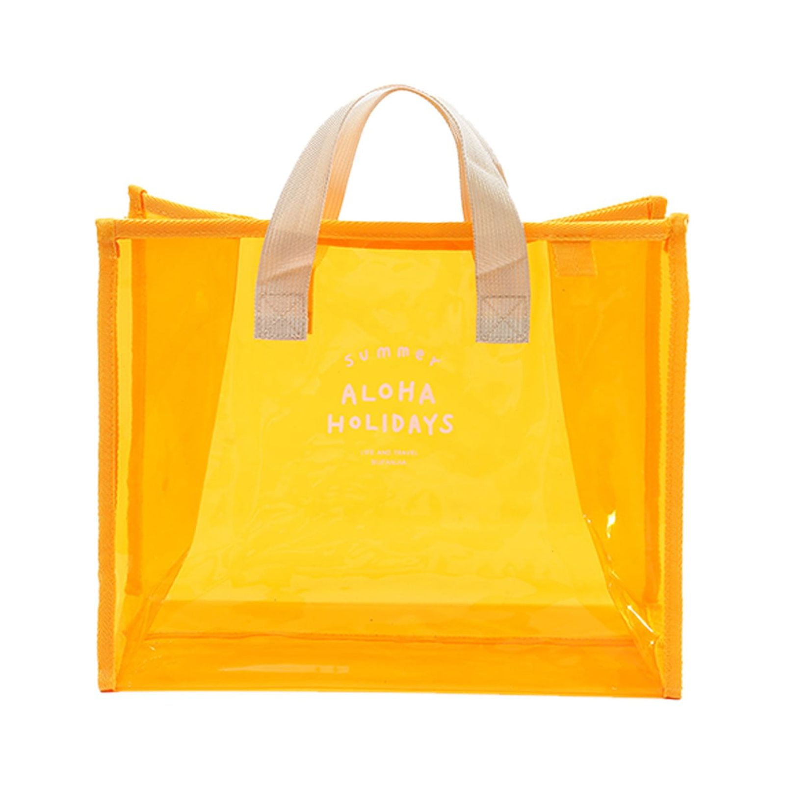 Summer Aloha Holidays Pvc Hand Carrying Swimming Bag Portable Clothing ...