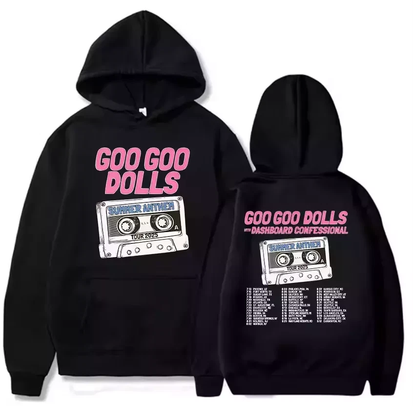 Summer Anthem Tour 2025 Goo Goo Dolls Hoodie Fan Gift Double Sided ...