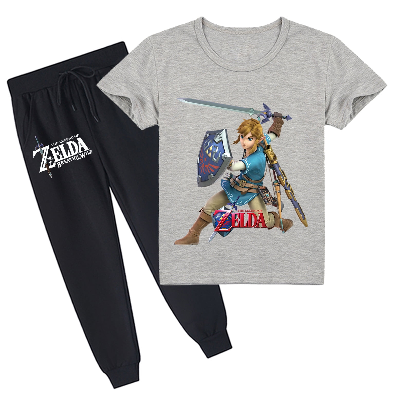 Summer Attire: Boys and Girls The Legend of Zelda Cotton Short Sleeve ...