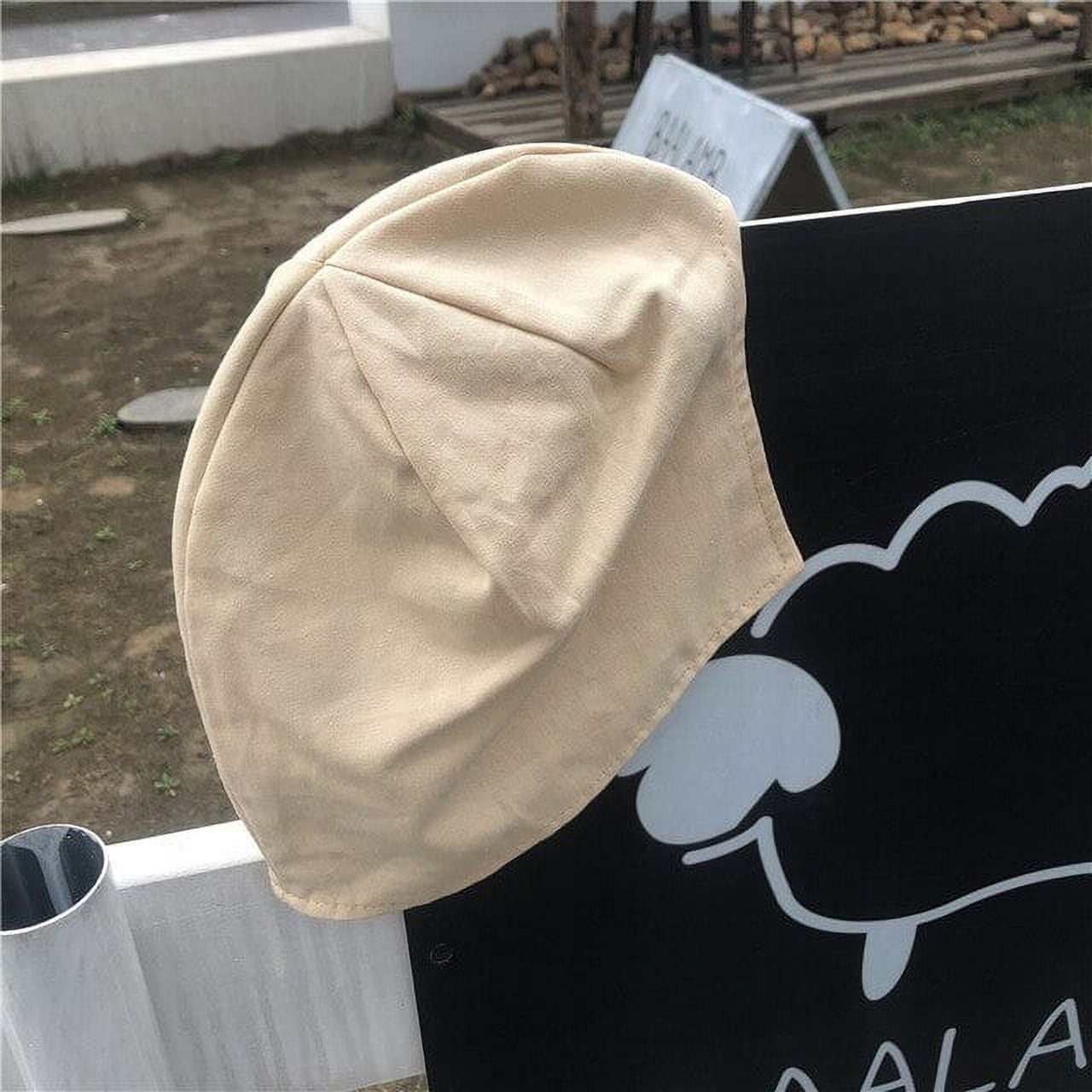 Summer Autumn Opening Bucket Hat Woman Solid Color Hip Hop Wide Brim ...